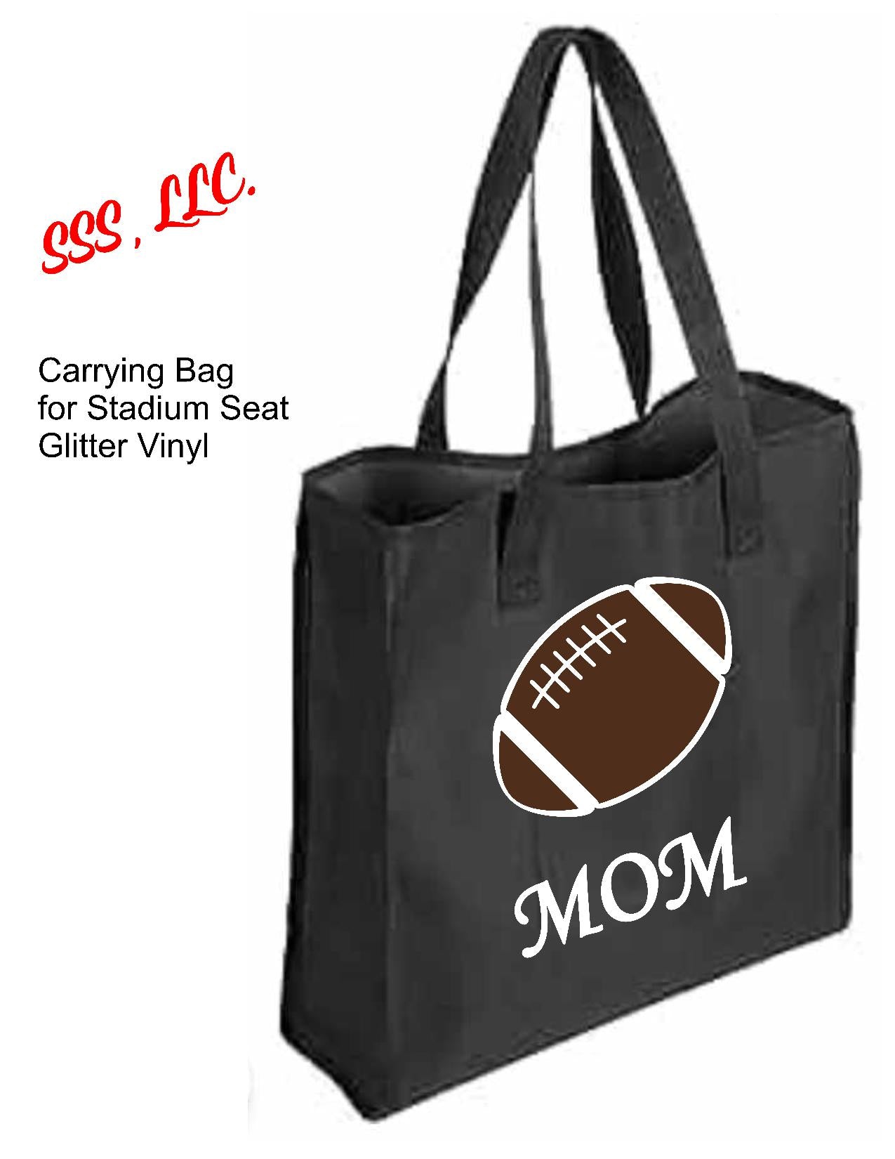Football Design Stadium Carrying Bag – Simple to Sharp by Sharon, LLC.