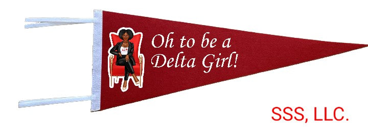 DST Wall Pennant Design 5 – Simple to Sharp by Sharon, LLC.
