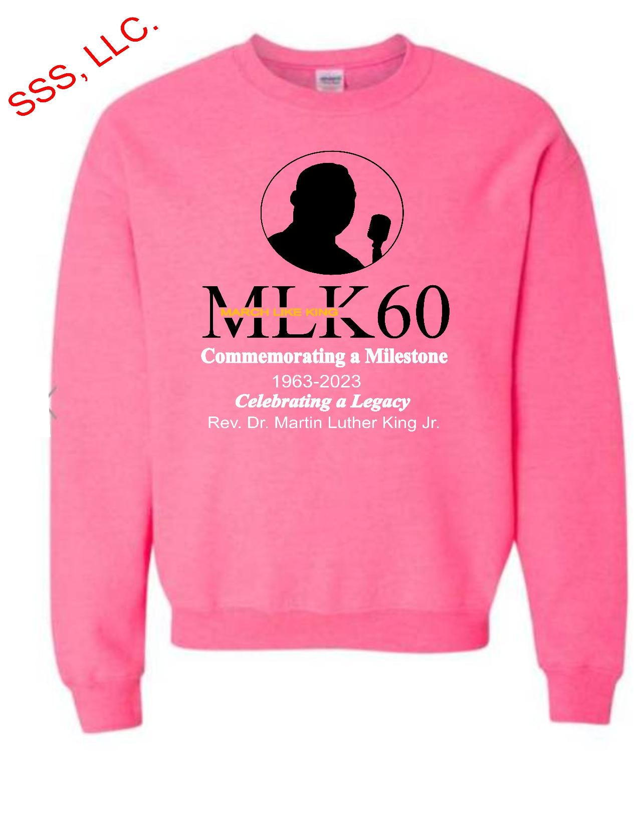 March Like King Commemorative Design on Pink Tops – Simple to Sharp by ...